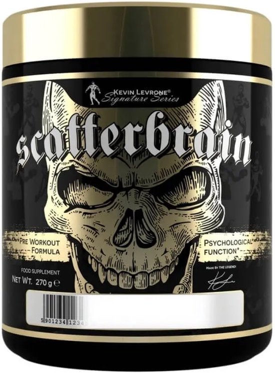 Kevin Levrone Scatterbrain - Pre-workout - met creatine - Muscle Pump - 270g - 60... | bol