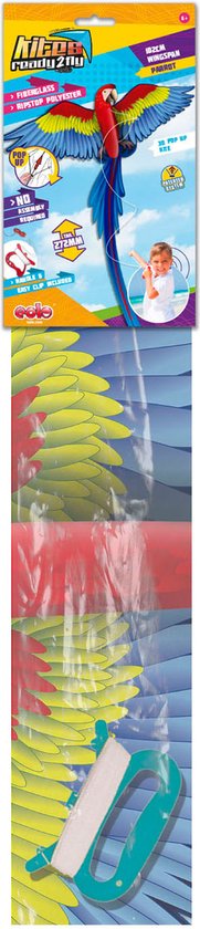 Kites Ready 2 Fly - Pop-up 3D Vlieger Papegaai | bol