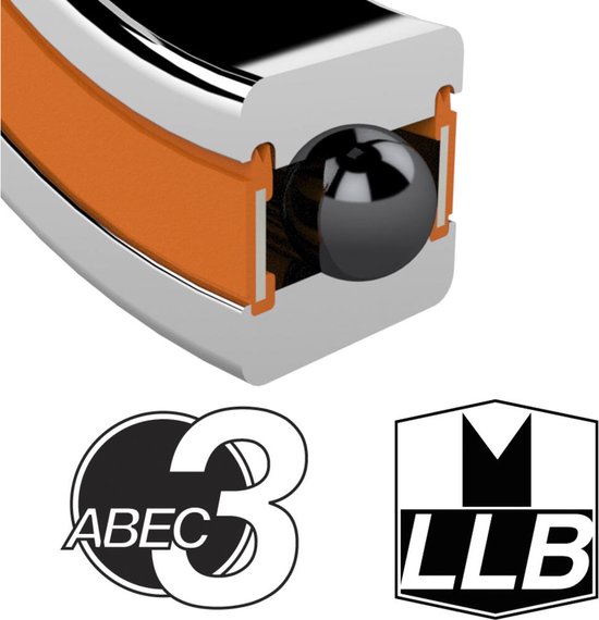 Enduro - lager r 8 llb 1 2x1-1 8x5 16'' abec 3 | bol