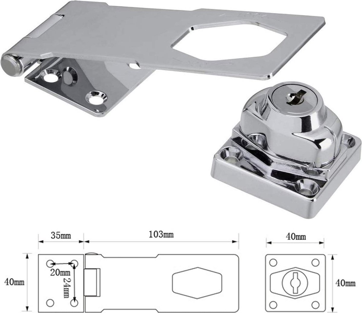 Afsluitbare Hasp Beveiliging Hasp Lade Kast Sloten Hangslot Hasp Lock ...