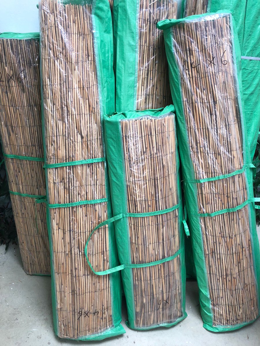 Rietmat op rol hoogte 120 cm | bol.com