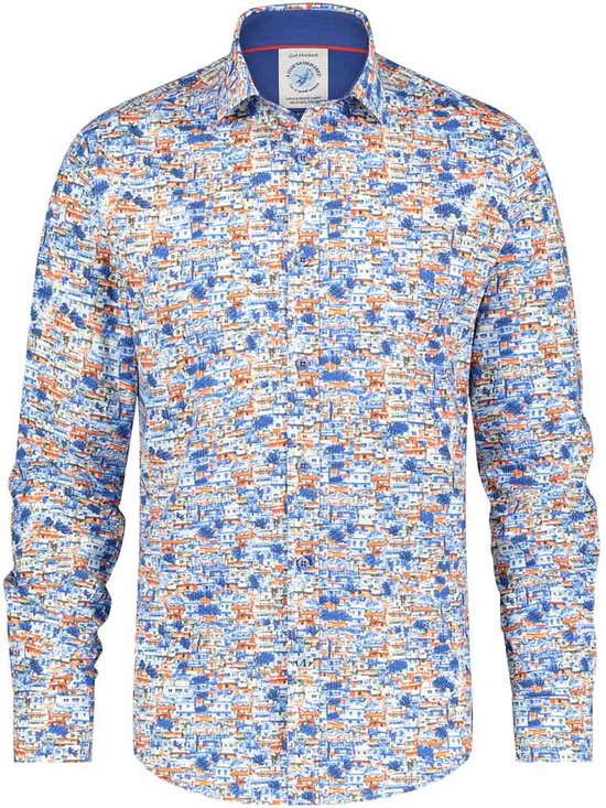 A fish named Fred | Shirt favela light blue | Heren | Light blue | | L ...