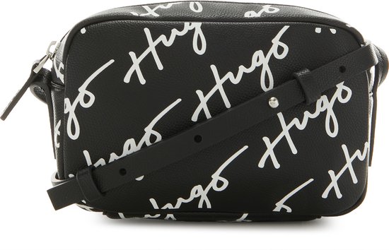 Hugo Boss HUGO Dames Crossbody tas Kunstleer - Zwart | bol.com