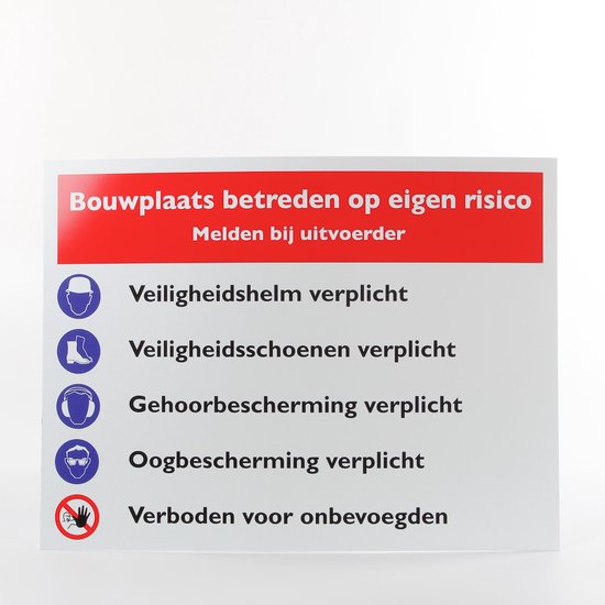 Briton Calamiteitenbord 69x52cm | bol