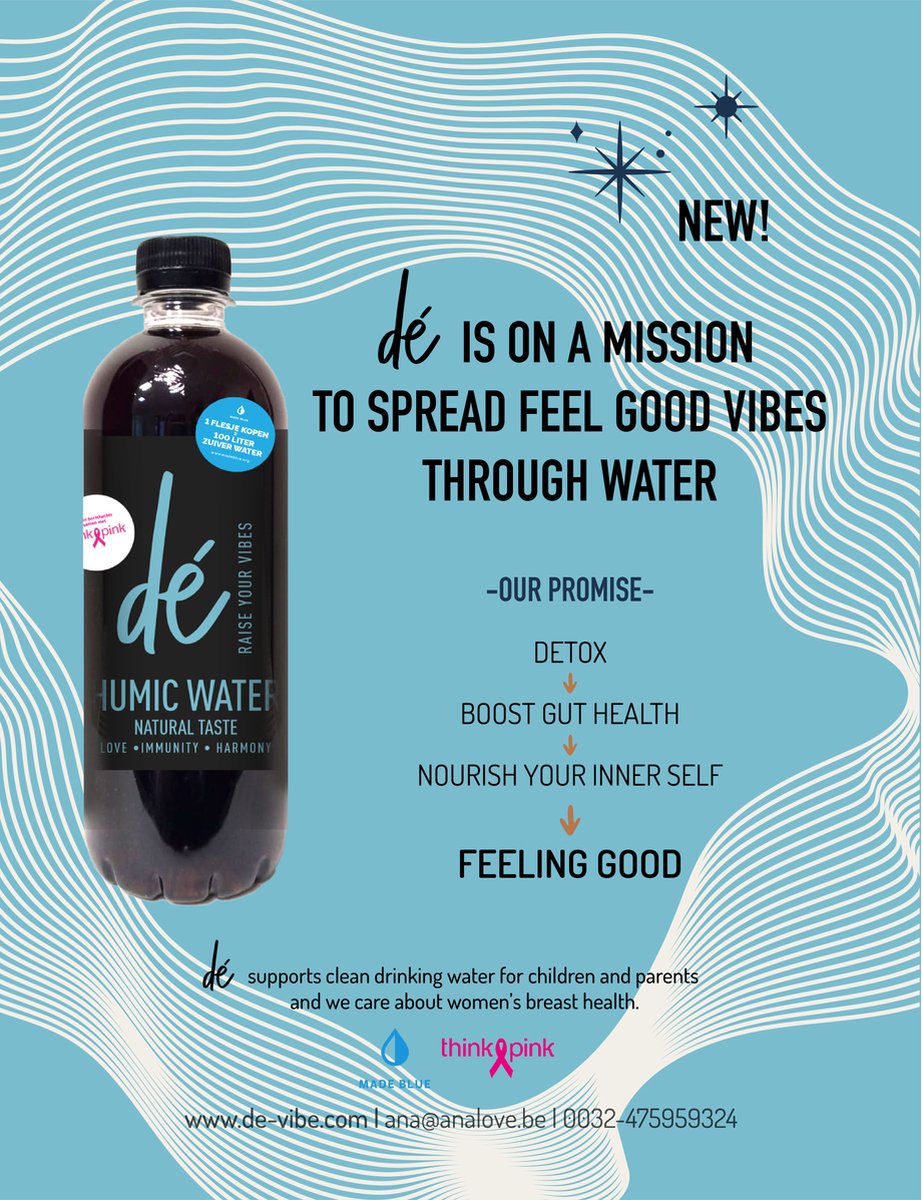 dé humic water | Alkalisch water pH8.2 | Rijk aan humuszuren en fulvine ...