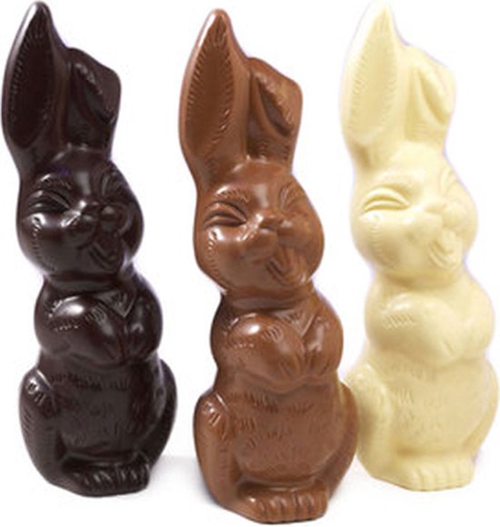 CHOCOLADE PAASHAAS MELK 26 CM 200 GRAM | bol