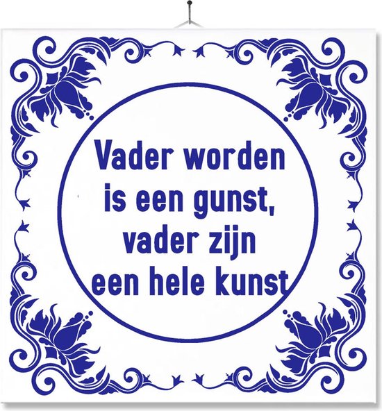 Tegel Met Opdruk | Grappig | Humor | Verjaardag kado | Toilet WC ...