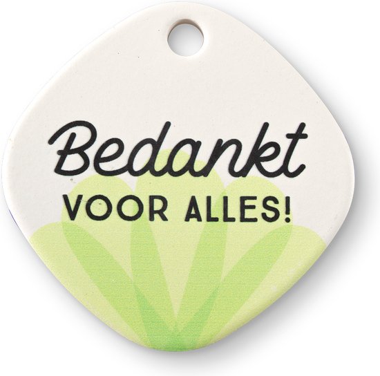 Bedankt - Magneet - Keramiek - Miko | bol