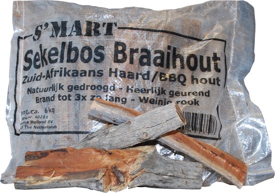S'MART Sekelbos - Sickle Bush - Braaihout pallet a 80 zakken van ca ...