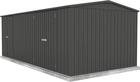 Absco Highlander MB60303HK Metalen Garage - 596x300x230 cm | bol