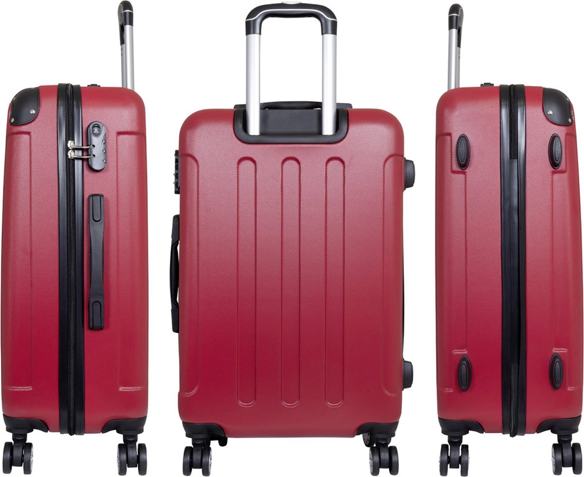 Reiskoffer - Koffer met TSA slot - Reis koffer op wielen - Stevig ABS ...