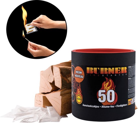 V-burner - Aanmaakzakjes - 50 Stuks - Aanmaakblokjes ...