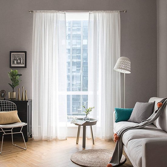 Vitrage – duurzaam – luxe vitrage voor slaapkamer woonkamer eetkamer ...