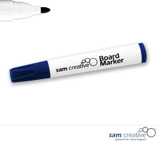 10x Whiteboard Boardmarker Regular Blauw | Whiteboardstift | Whiteboard Marker |... | bol
