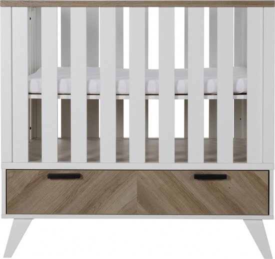 Interbaby Box Met Lade Lancaster Wit/ Visgraatmotief | bol.com