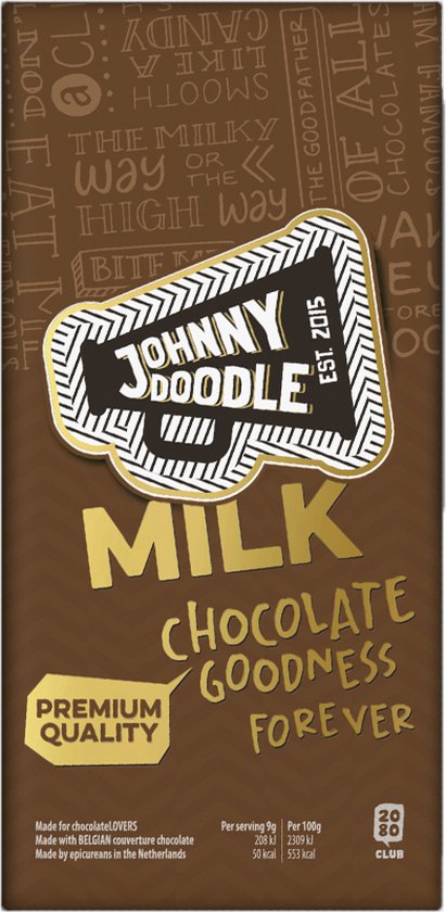 Johnny Doodle Plain Milk | bol