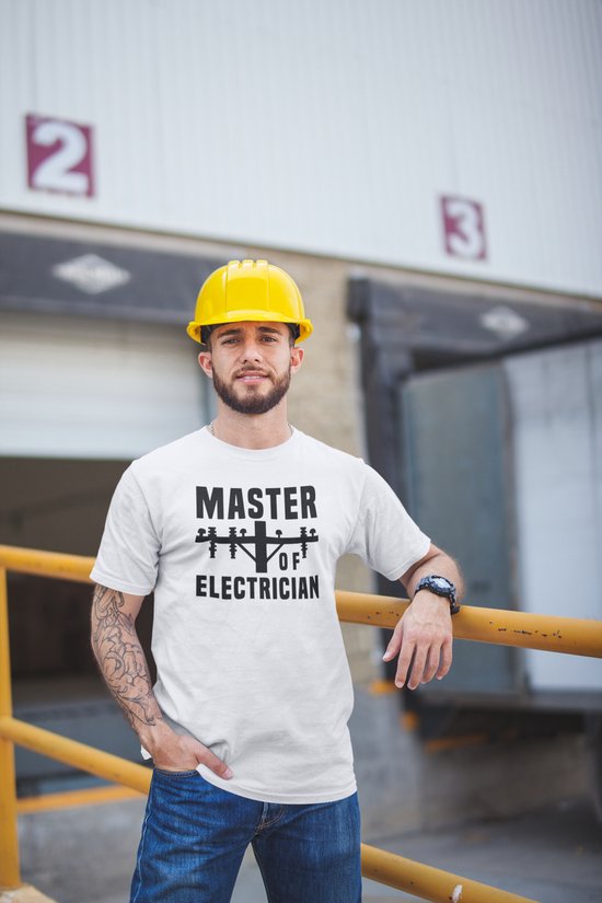 Rick & Rich - T-Shirt Master of Electrician - T-Shirt Electrician - T ...