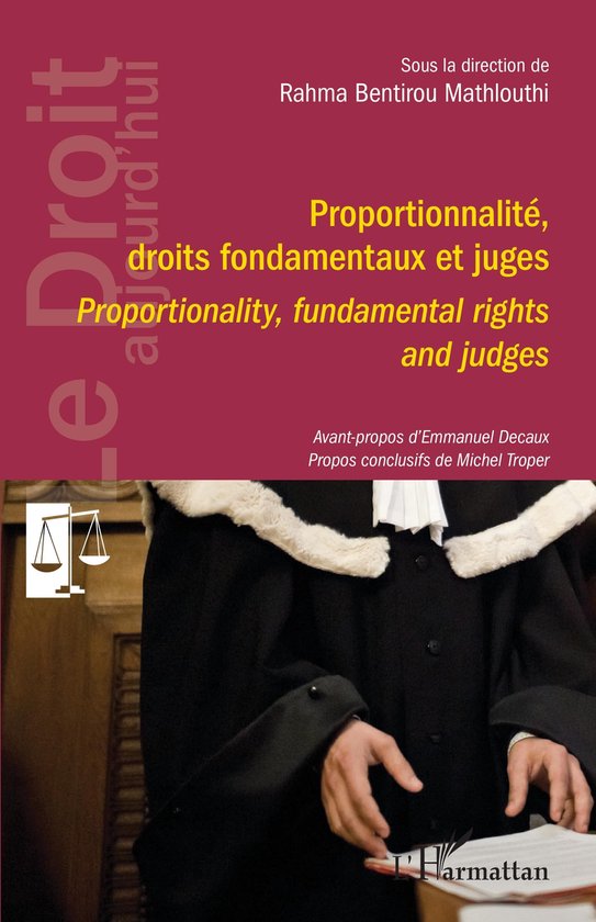 Proportionnalité, droits fondamentaux et juges (ebook), Rahma Bentirou ...