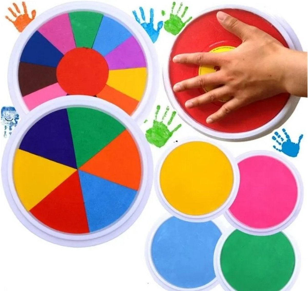 Painting Pad - Vinger Verf - Verven Voor Kinderen - Handafdruk Verf ...