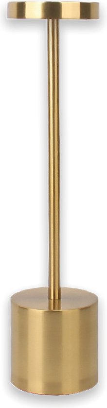 Luxus - Tafellamp Touch Emilie - Goud - - Tafellamp - Terraslamp ...