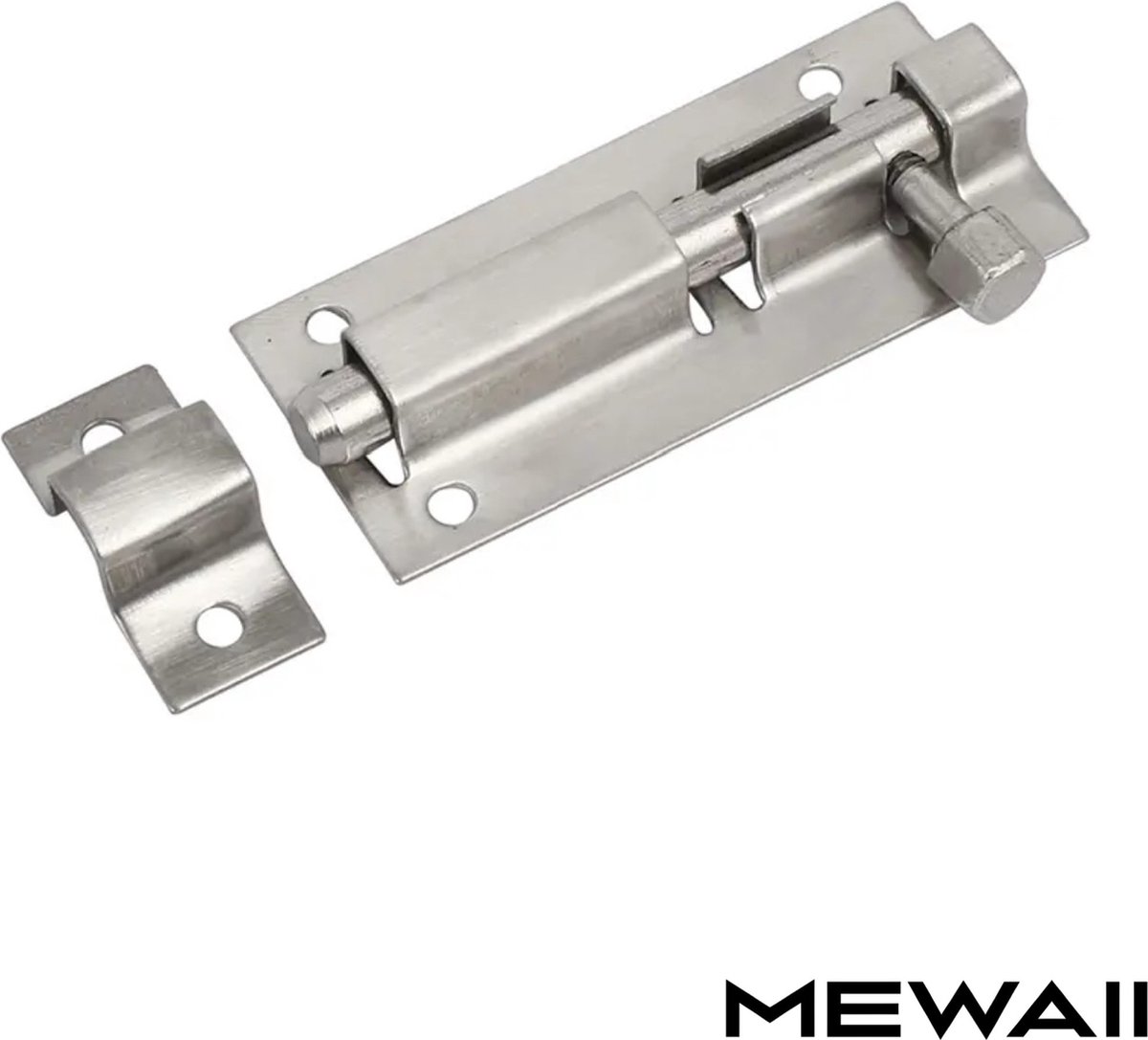 MEWAll® Schuifslot met vergrendeling en hangslotgat 75x38mm ...