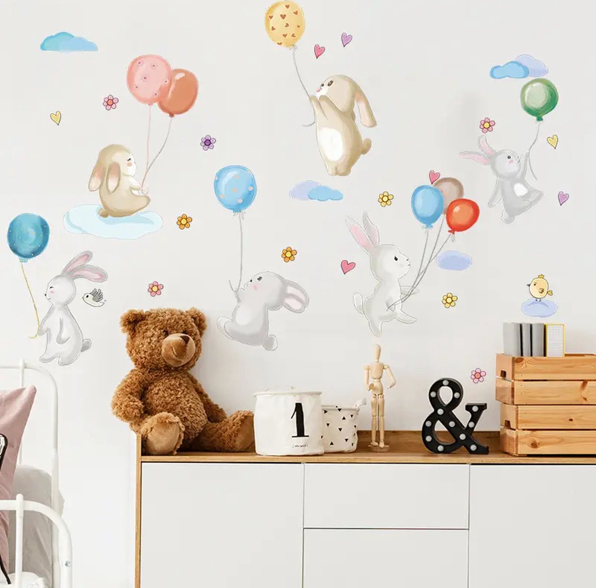 GoudenGracht - Muurstickers Kinderkamer - Muurstickers Babykamer ...