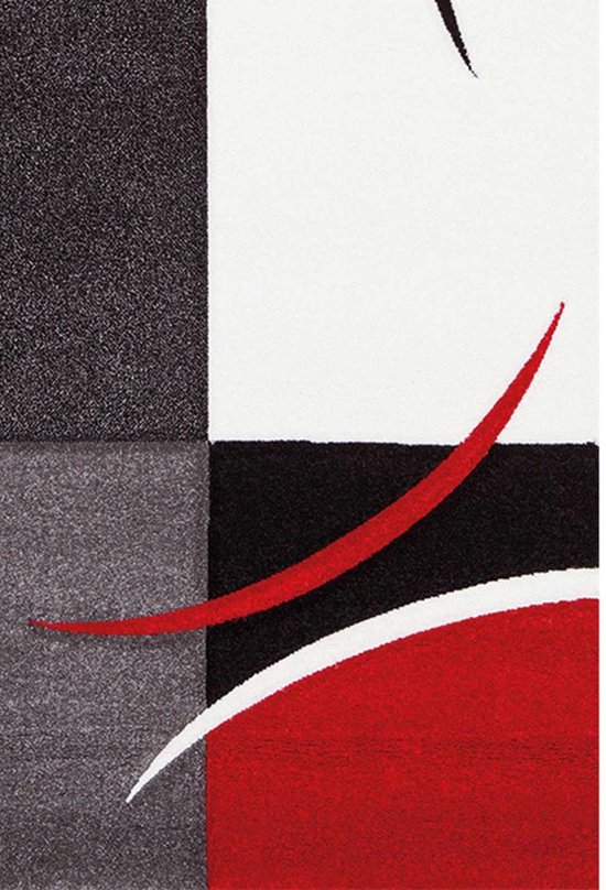 Geweven Karpet Diamond 665-110 Red 160x230 cm | bol.com