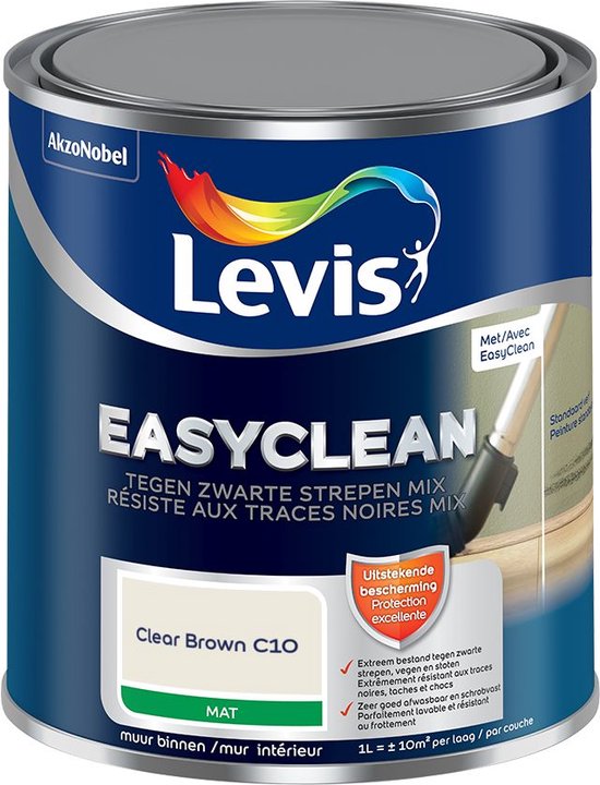 Levis EasyClean - Tegen Zwarte Strepen Mengverf - Mat - Clear Brown C10 ...