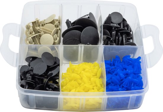 Auto bevestiging clips set 500 delig | bol.com
