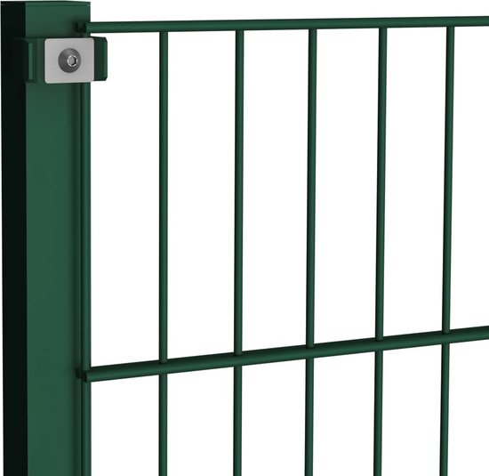 SchuttinMaison Exclusive - aneel met palen 3,4x0,8 m ijzer groen | bol.com