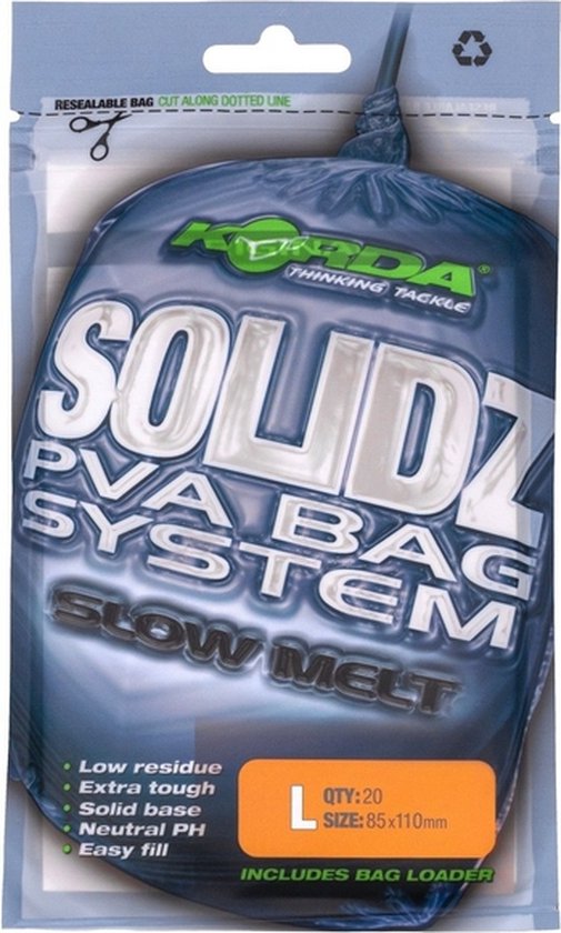 Korda Solidz Slow Melt PVA Large | bol