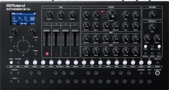 Roland SH-4D - Desktop synthesizer module - Zwart | bol
