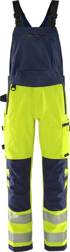 Fristads High vis Green Amerikaanse overall stretch klasse 2 1031 GSTP ...