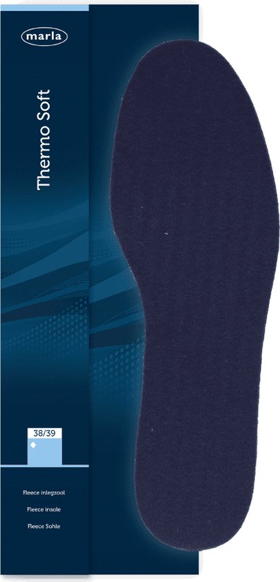 Marla Thermosoft Fleecezolen - Thermo fleece inlegzool - Maat 42/43 | bol