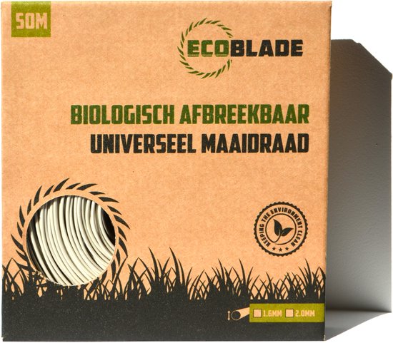 EcoBlade - biologisch afbreekbaar maaidraad / trimmerdraad / trimdraad /... | bol.com