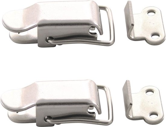 Aantreksluiting 55x15mm Rvs 304 - 2 stuks | bol