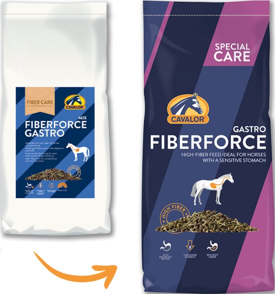 Cavalor Fiberforce Gastro - Paardenvoer - 15 kg | bol.com