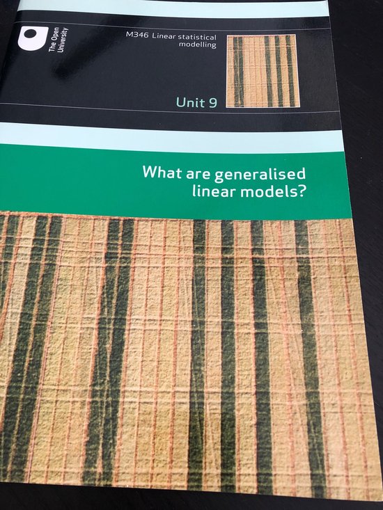 What Are Generalised Linear Models 9780749248215 Boeken Bol 4326