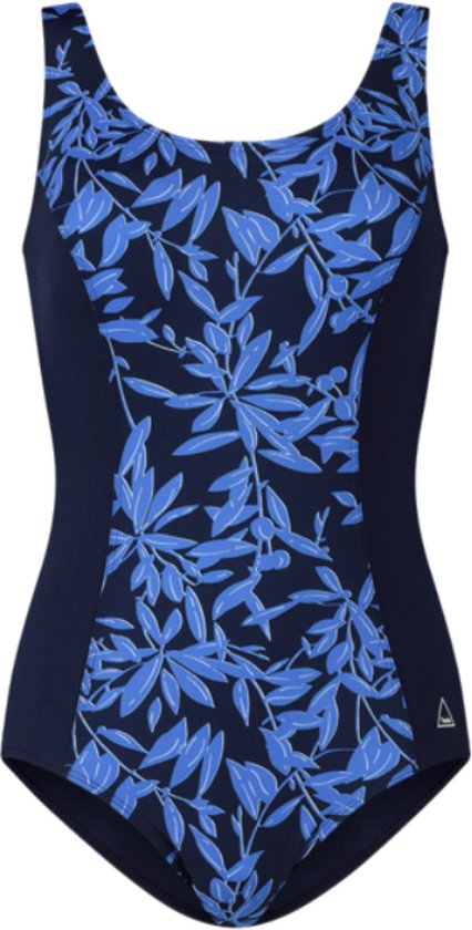 Tweka Pool badpak dames blauw dessin | bol.com