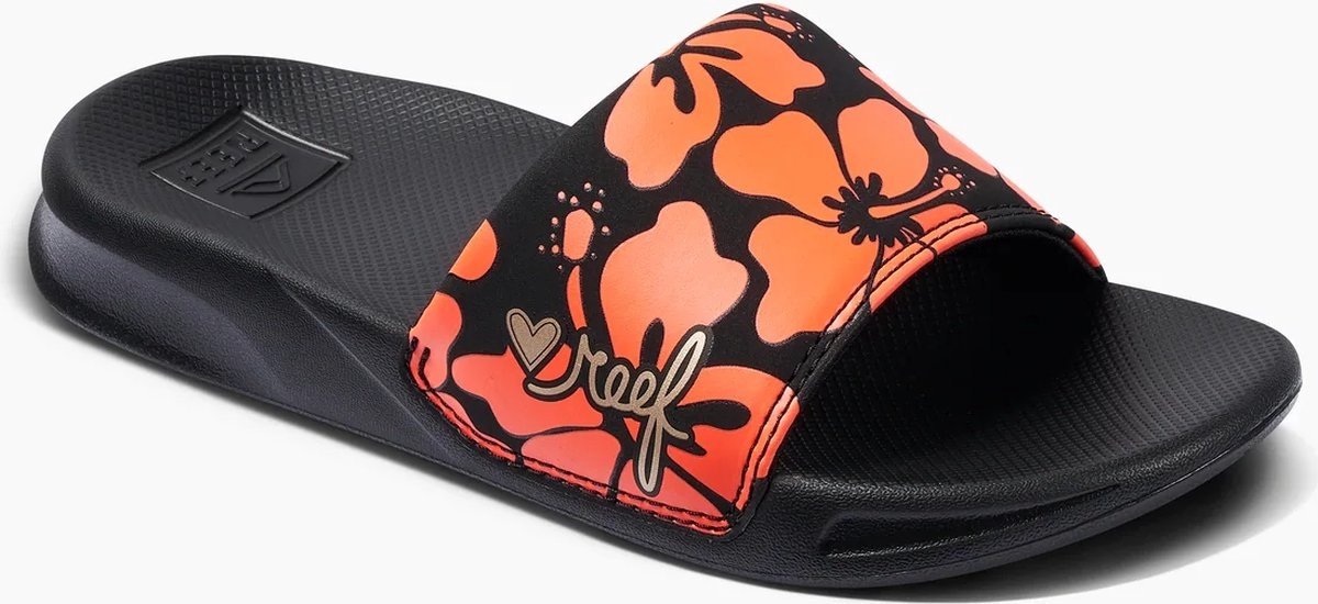 Reef Heren Slippers One Slide - Hibiscus Red | bol.com