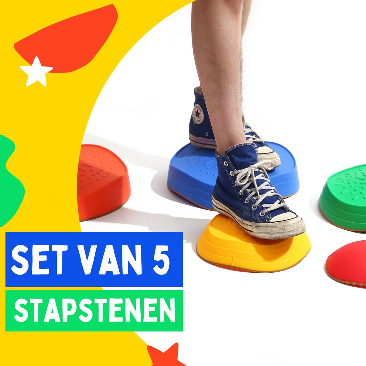 Mamboe Stapstenen - Rivierstenen - Speelgoed - Heuveltoppen - Staptegel ...