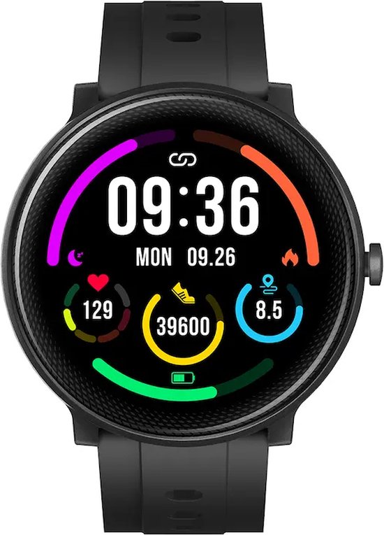 Adatta SW02 Smartwatch | Hartslag - Notificaties - Stappenteller ...