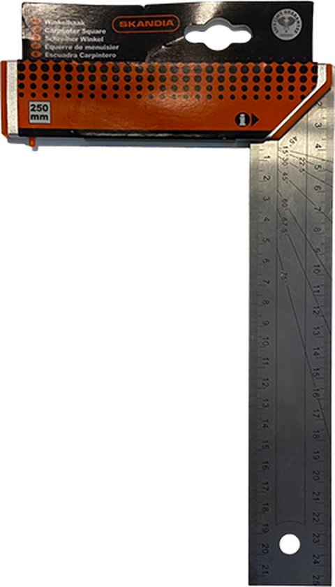 Skandia Aluminium Winkelhaak - 250 mm | bol