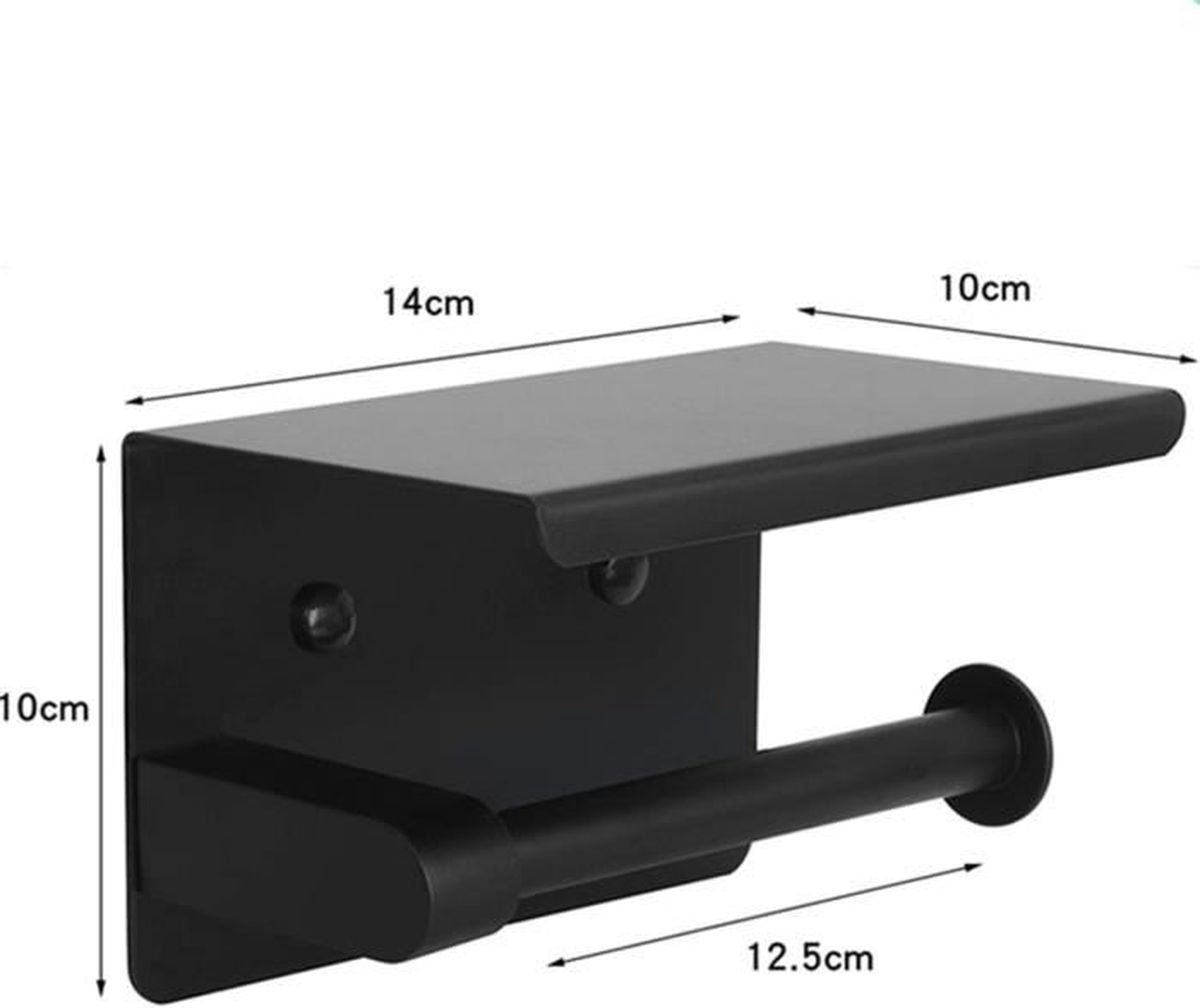 WC Rolhouder met Telefoonhouder - Toiletrolhouder - Zelfklevend ...