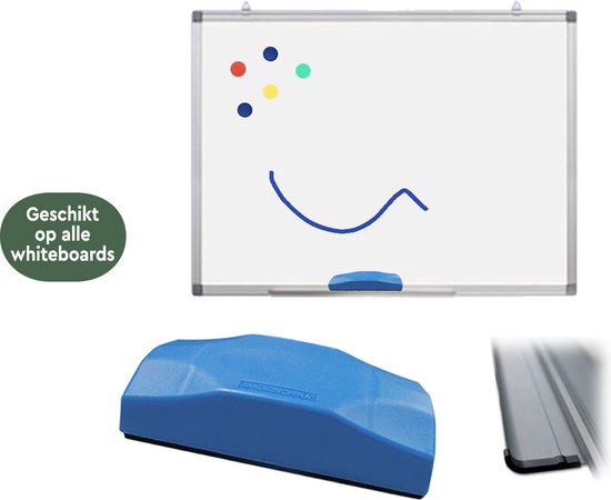 Whiteboard wisser blauw | bol.com
