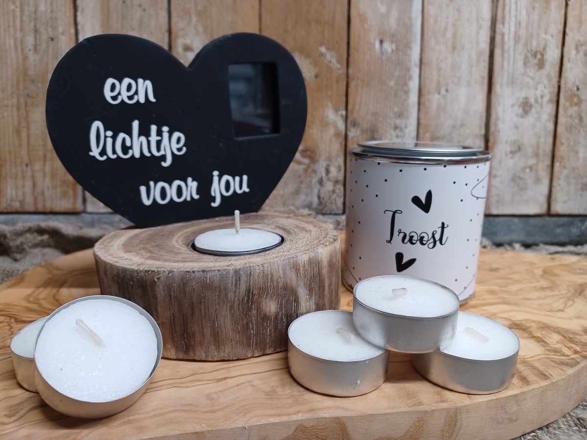Rouw-Troost-Kracht-Afscheid-Foto-Fotolijstje-Kaars-Kaarsje-Herinnering ...