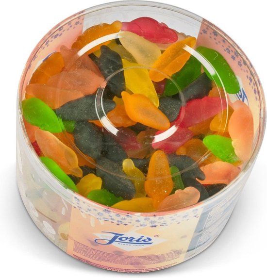 Joris Muisjes - Snoep - 1kg - Gekleurd - Zacht - Muizen in tubo / silo | bol