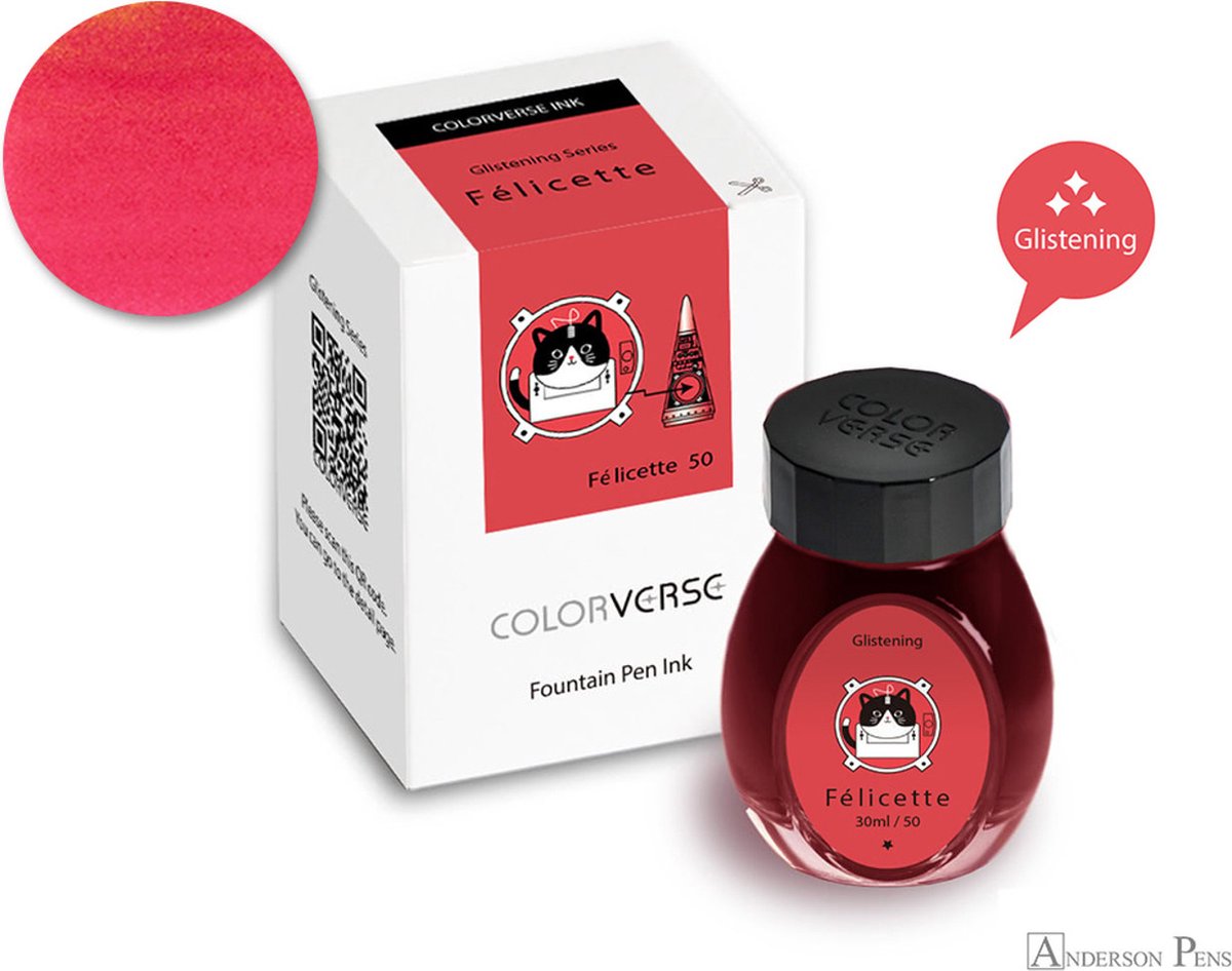 Colorverse Ink - Glistening Series - No. 50 - Félicette (30ml ...