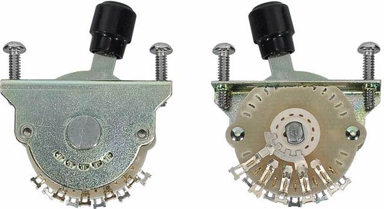 lever switch, 4-way Tele Mod Switch, for custom wiring, bolts and cap ...