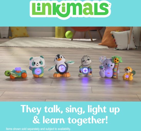 Fisher Price Linkimals Zeeschildpad - Zit & Kruip - Licht & Geluid | bol